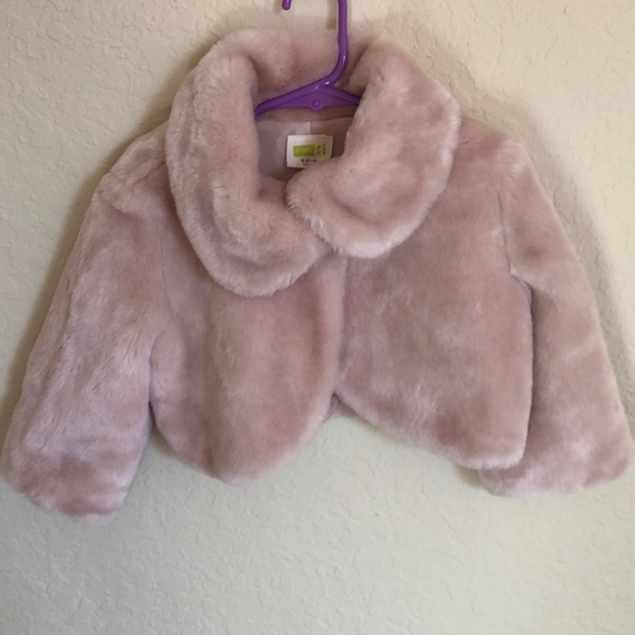 Crazy 8 | Jackets & Coats | Crazy8 Girls Faux Fur Jacket | Poshmark